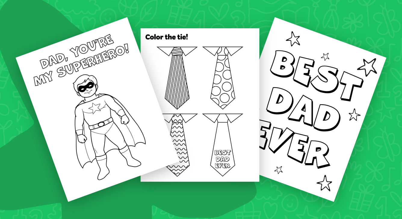 Free Father's Day Printables for Kids – Move2Play