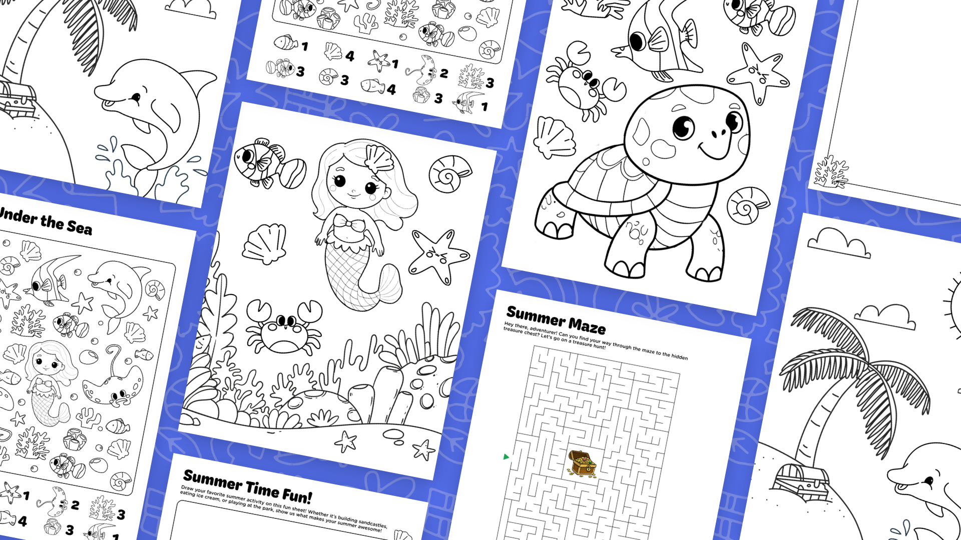 Summer Fun: Free Printable Activities for Kids! – Move2Play