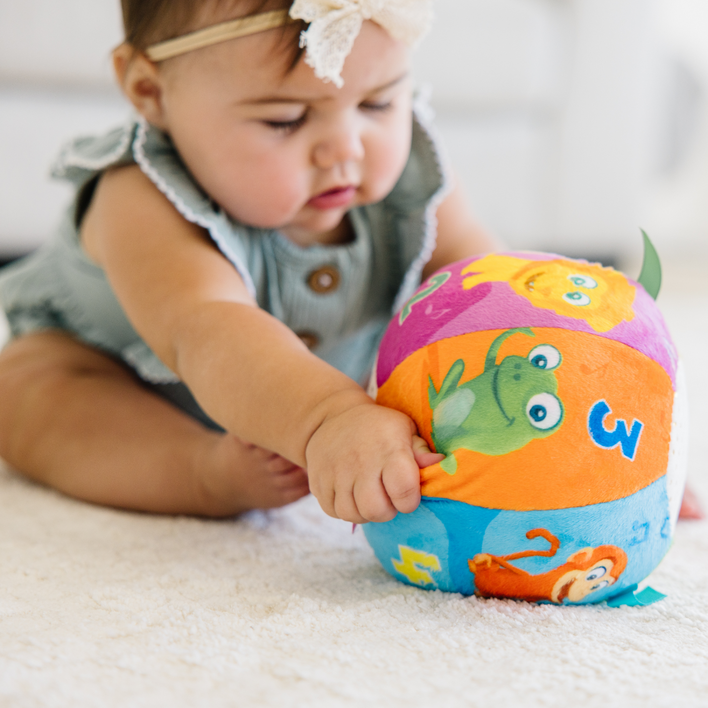 Animal Sounds Baby Ball – Move2Play