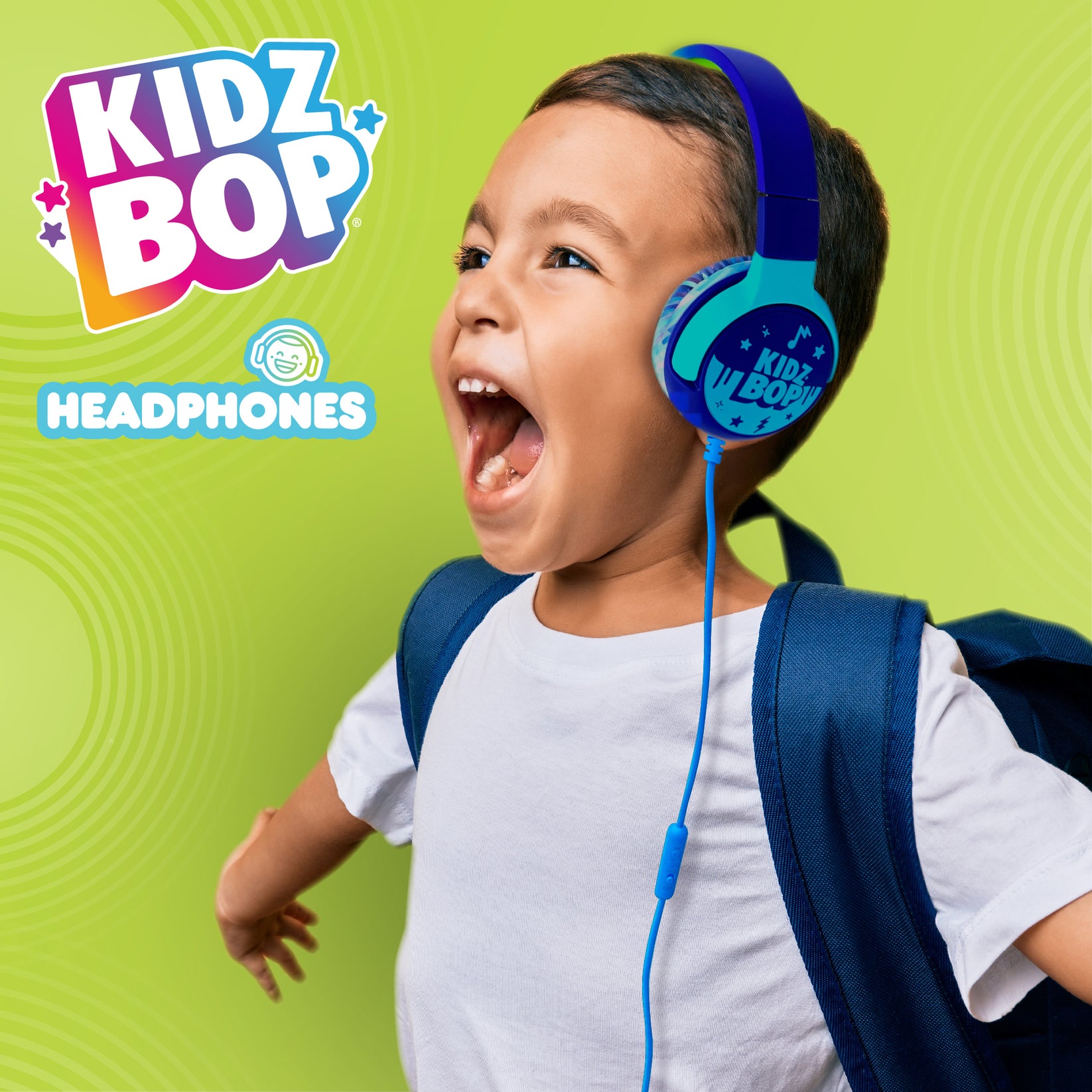 Kidz Bop Headphones - Wired - Blue – Move2Play
