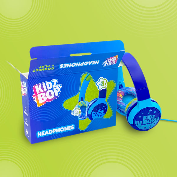 Kidz Bop Headphones - Wired - Blue – Move2Play