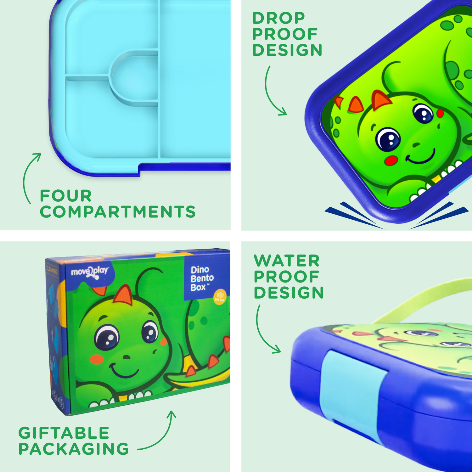 Dinosaur Bento Box – Move2Play