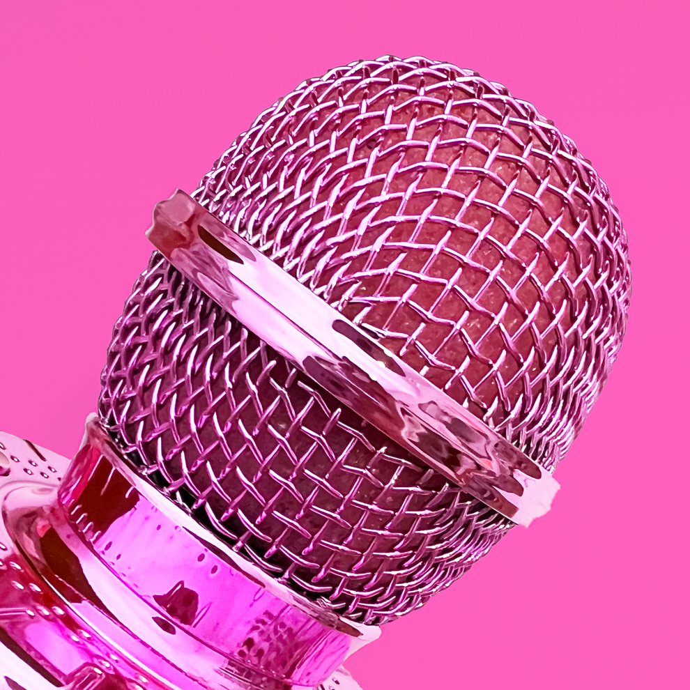 Kids Karaoke Microphone - Pink – Move2Play