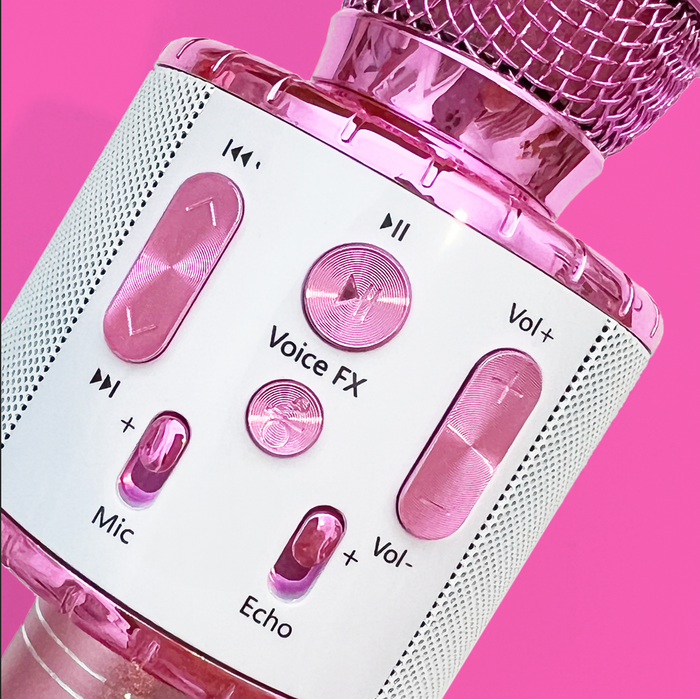 Kids Karaoke Microphone - Pink – Move2Play