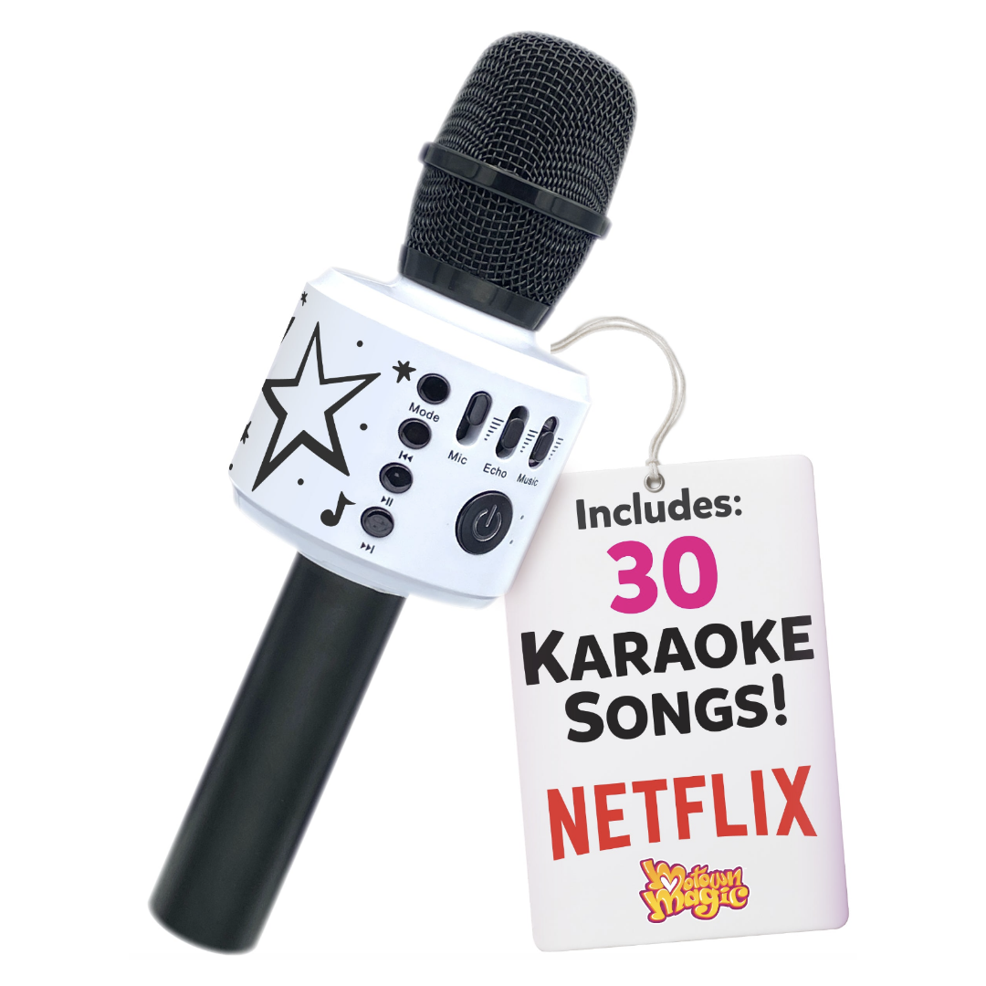 Motown Magic Karaoke Microphone - Black – Move2Play