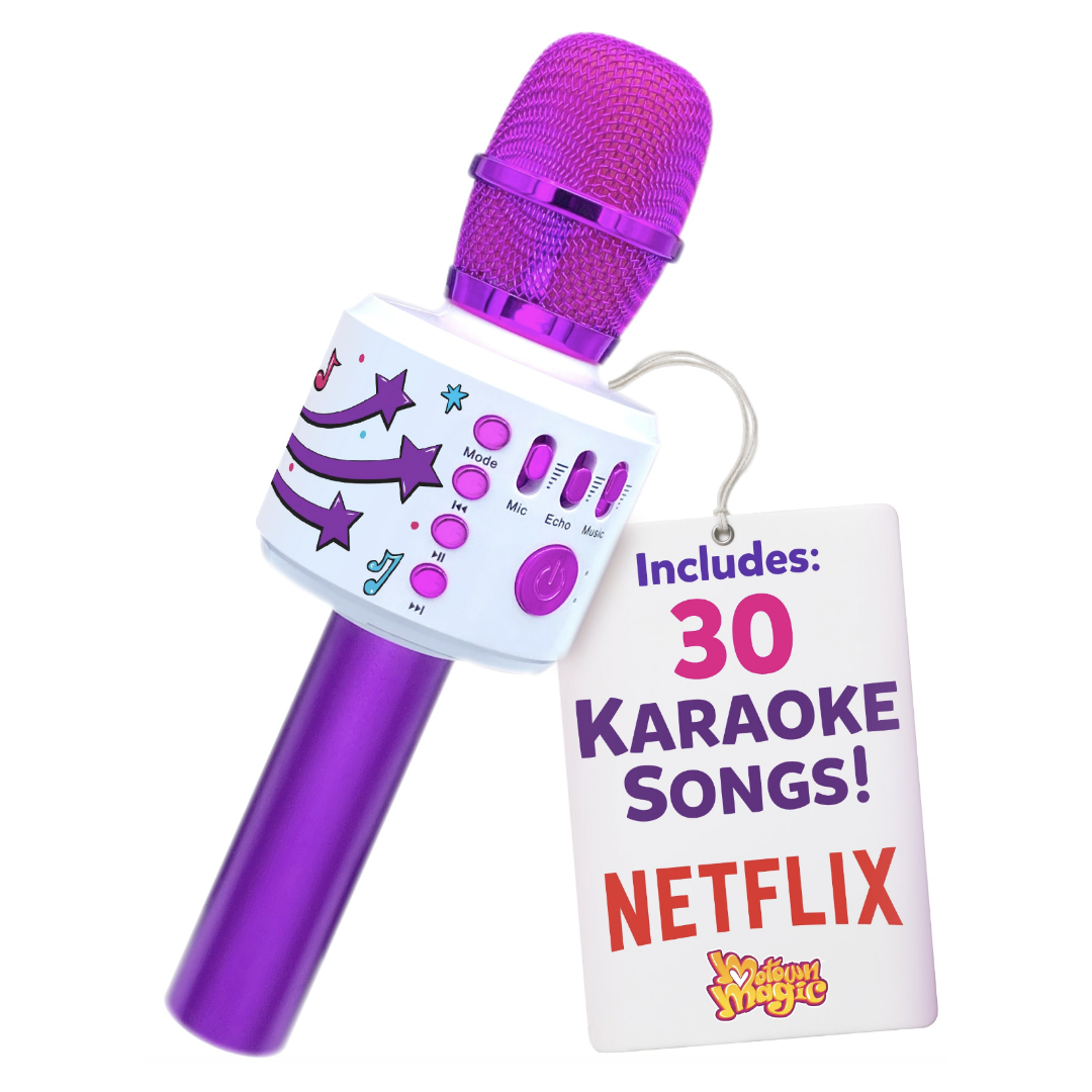 Motown Magic Karaoke Microphone - Purple – Move2Play