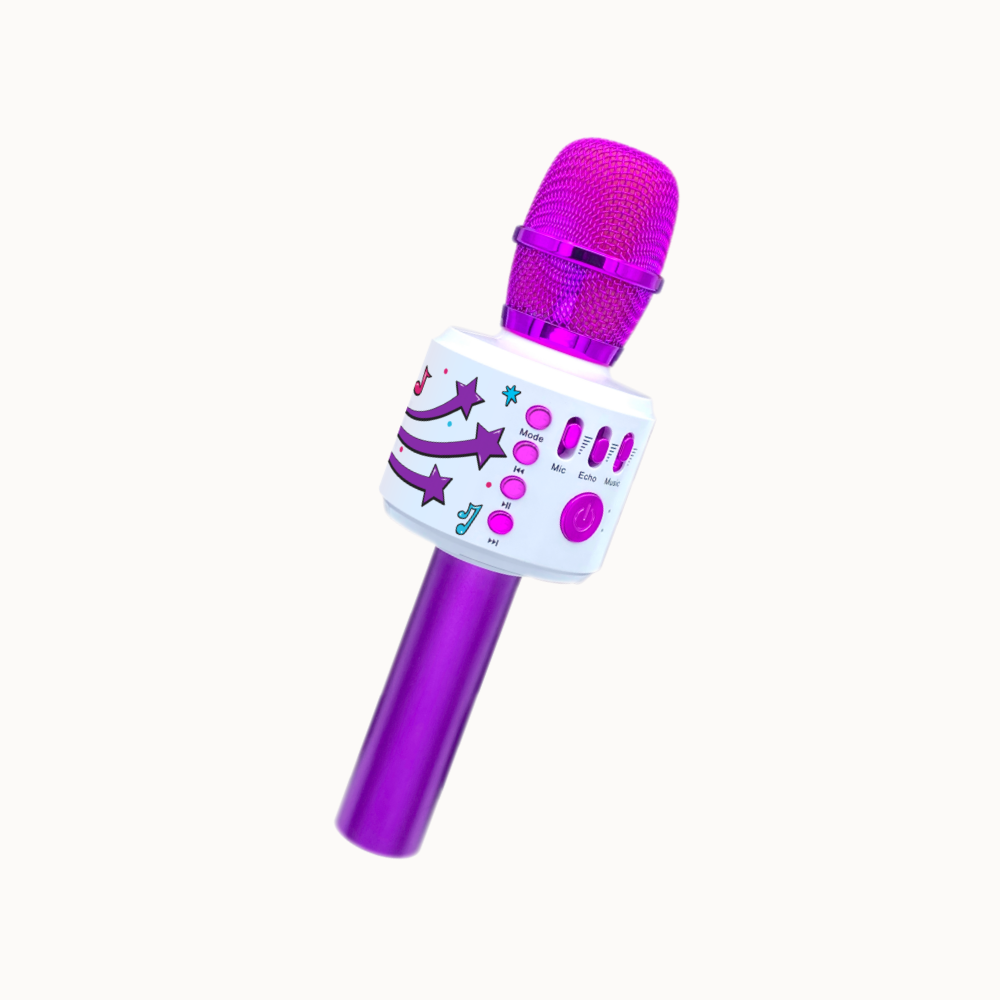 Motown Magic Karaoke Microphone - Purple – Move2Play