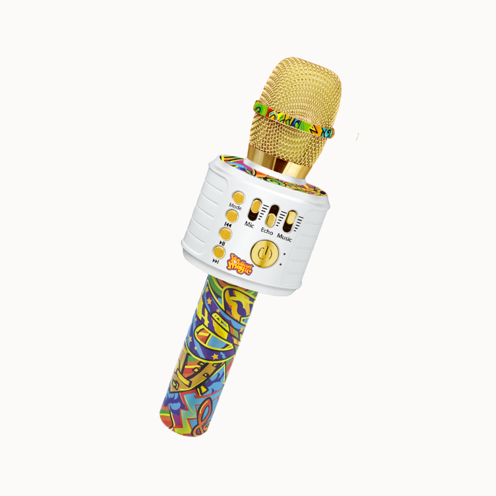 Motown Magic Karaoke Microphone - Gold – Move2Play