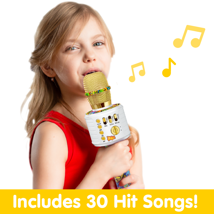 Motown Magic Karaoke Microphone - Gold – Move2Play